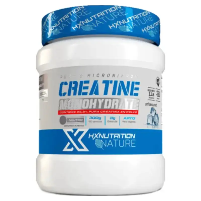 Créatine Monohydrate 300g HX Nutrition Meilleures Prix au Maroc