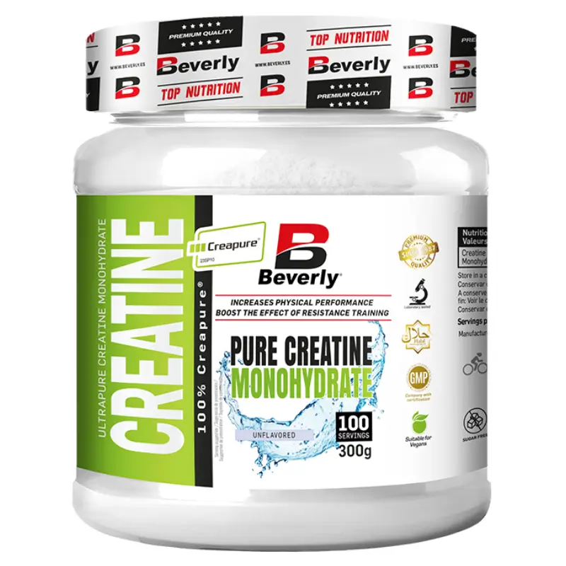 Créatine 100% Creapure 300g de Beverly Nutrition au Maroc