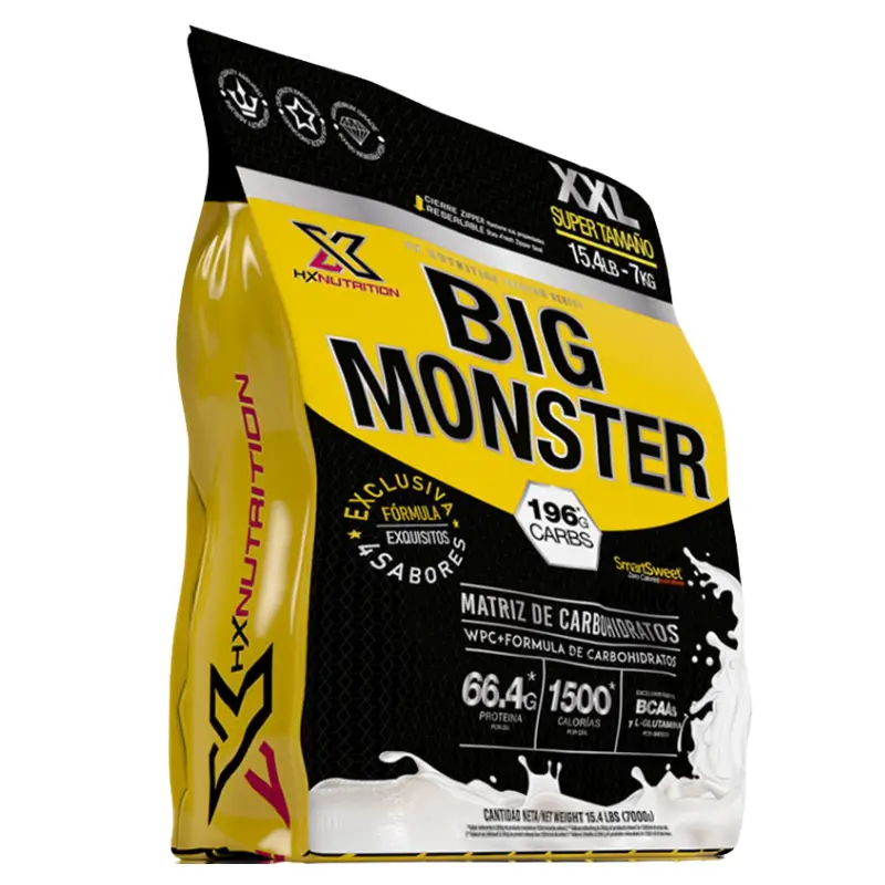 Big Monster XXL 7Kg de Hx Nutrition Meilleurs Mass au Maroc